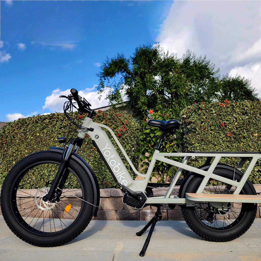 Yoto Lion Electric Family Cargo Bike - Yotobike