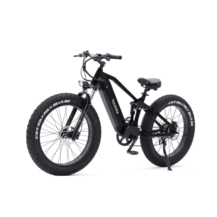 Leopard Pro+ Fat Tire Full Suspension Ebike - Yotobike
